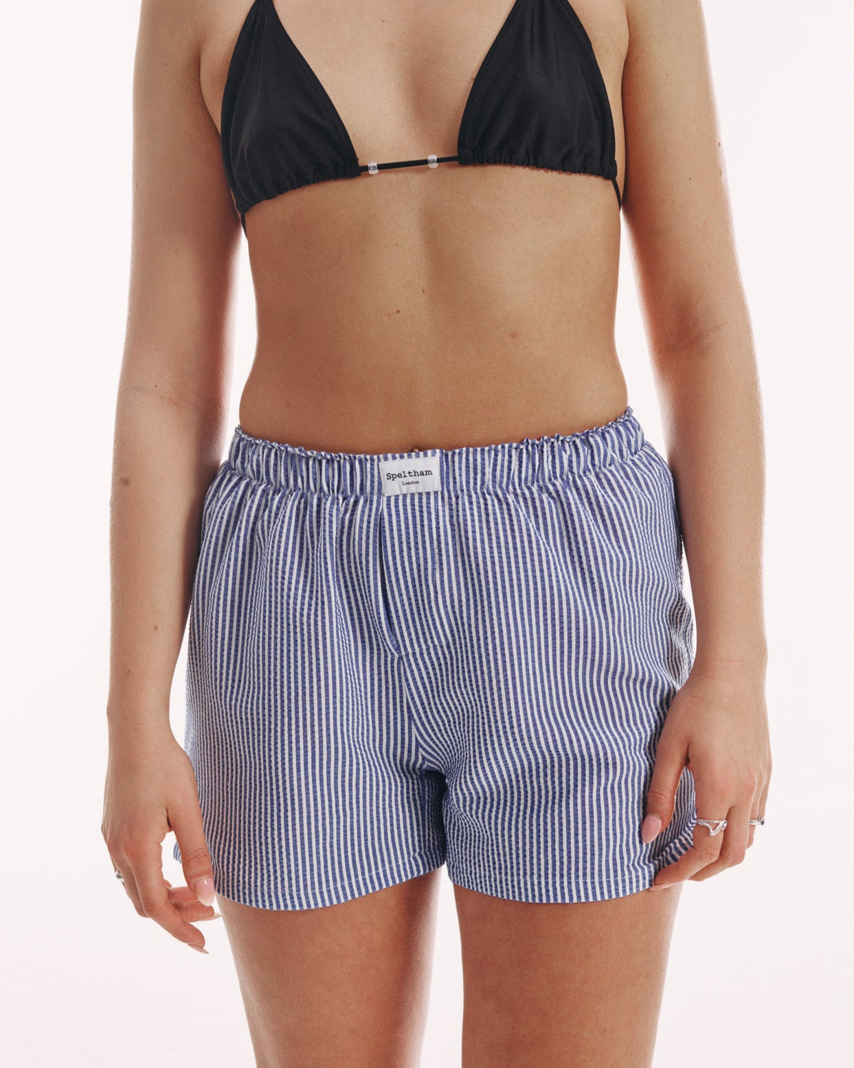 Ocean Stripe Crinkle Unisex Boxer Shorts – Speltham